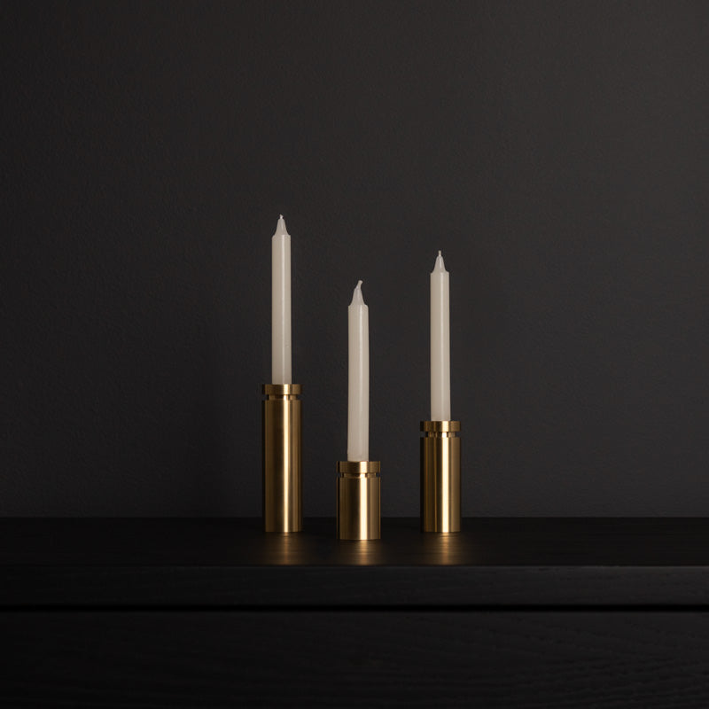 Dinner Party Notched Candle Holders — Katy Skelton